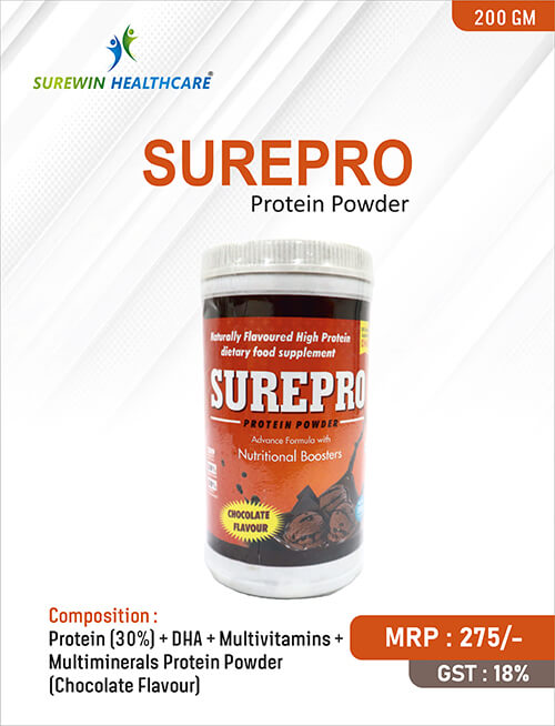 SUREPRO Protein Powder Manufacturer | Supplier | PCD Franchise