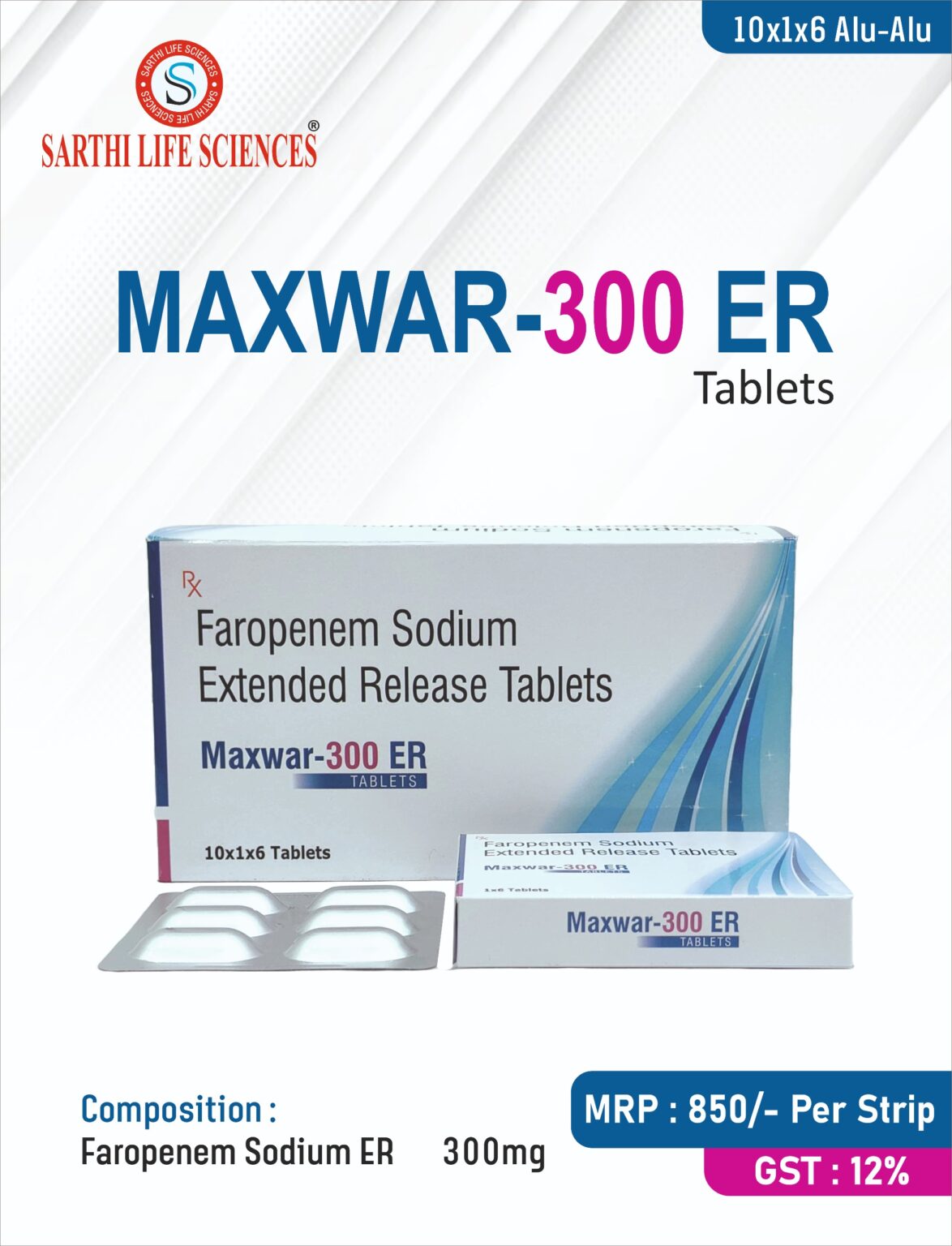 Faropenem 300mg Tablets Supplier | PCD Franchise
